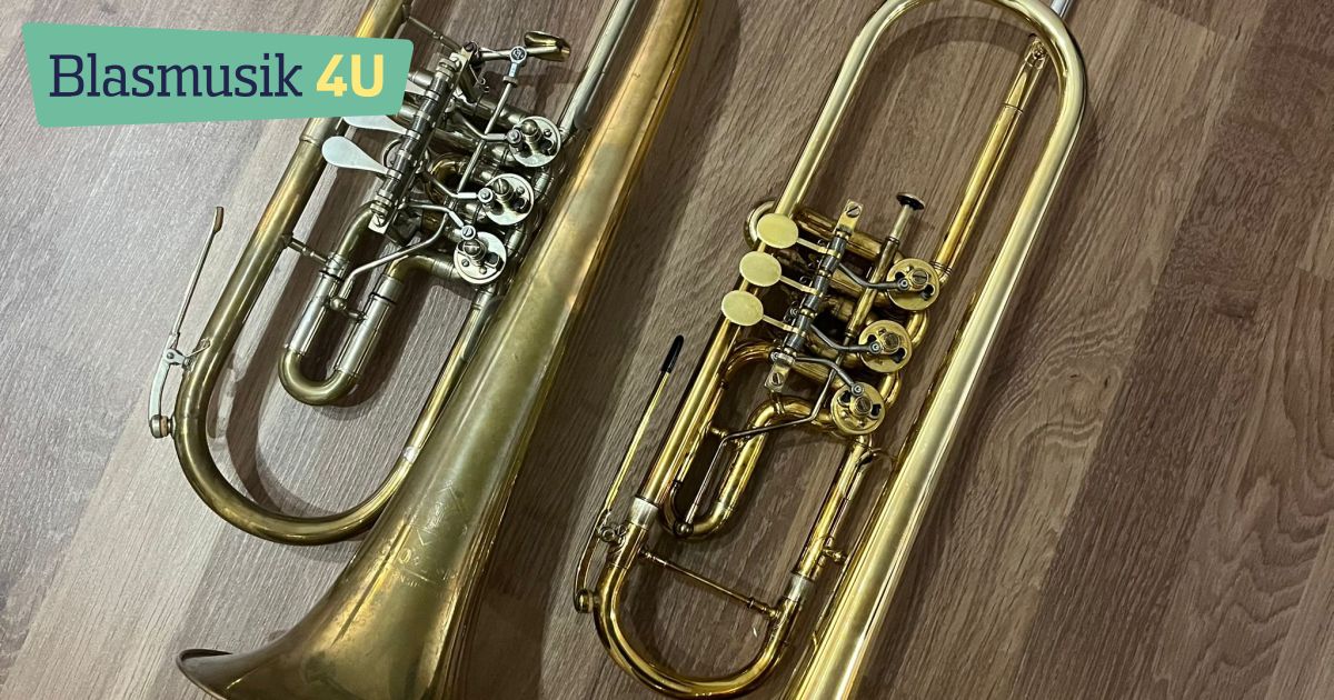 Zylindrische vs. konische Blasinstrumente: Was die Form über den Klang verrät / Blasmusik4u ...